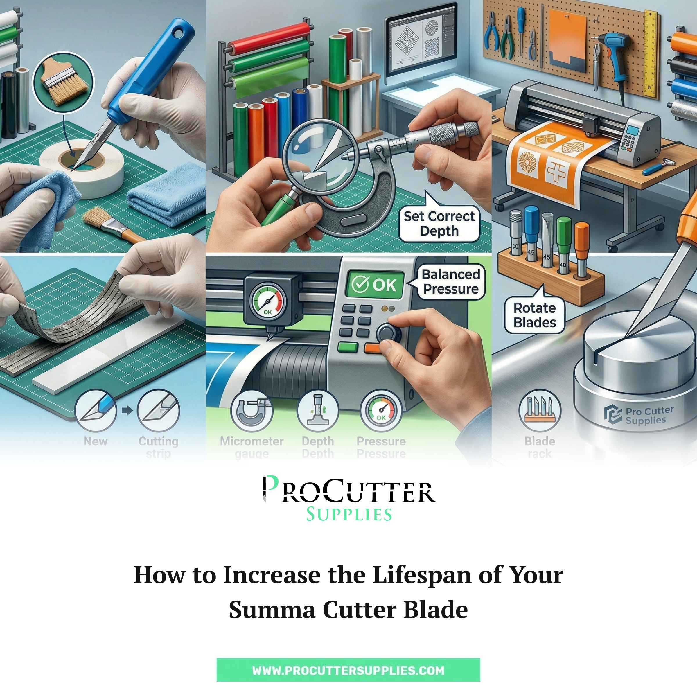 How to Increase the Lifespan of Your Summa Cutter Blade